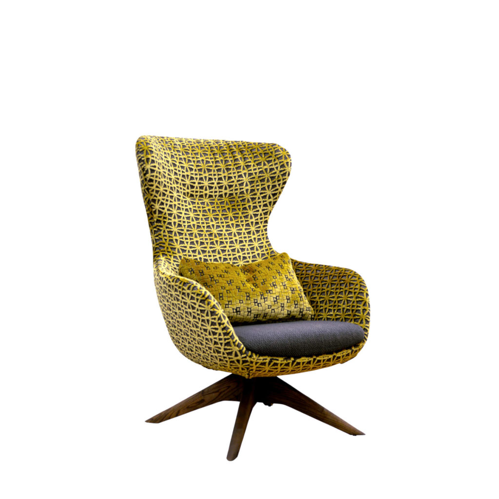 Drehsessel Lugano Gold - glufan - Designmöbel